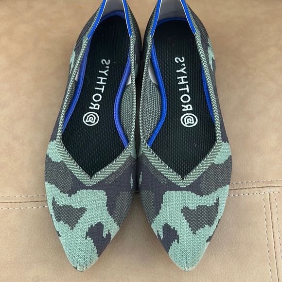Rothy's | Shoes | Rothys Green Camo Women Flat Shoes | Poshmark